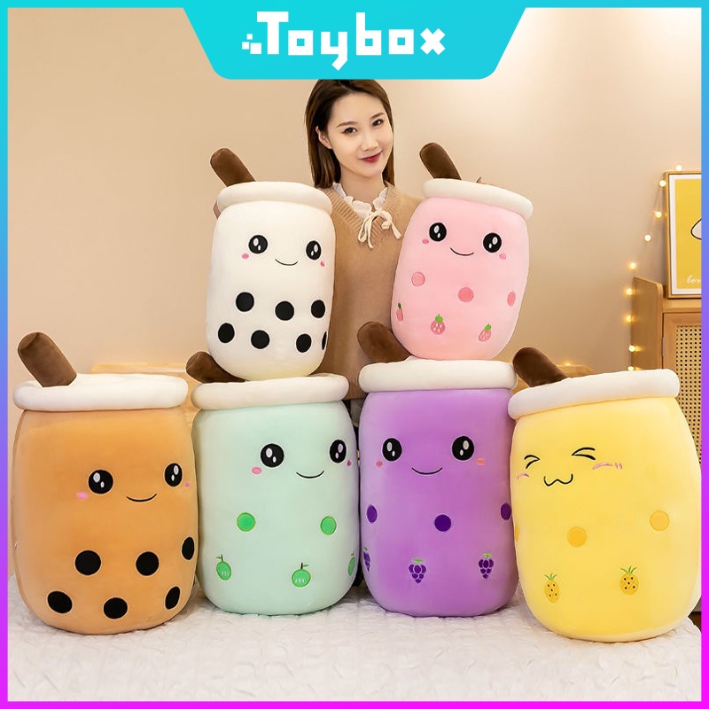Milk tea cup pearl milk tea plush toy doll new cute long doll large ...