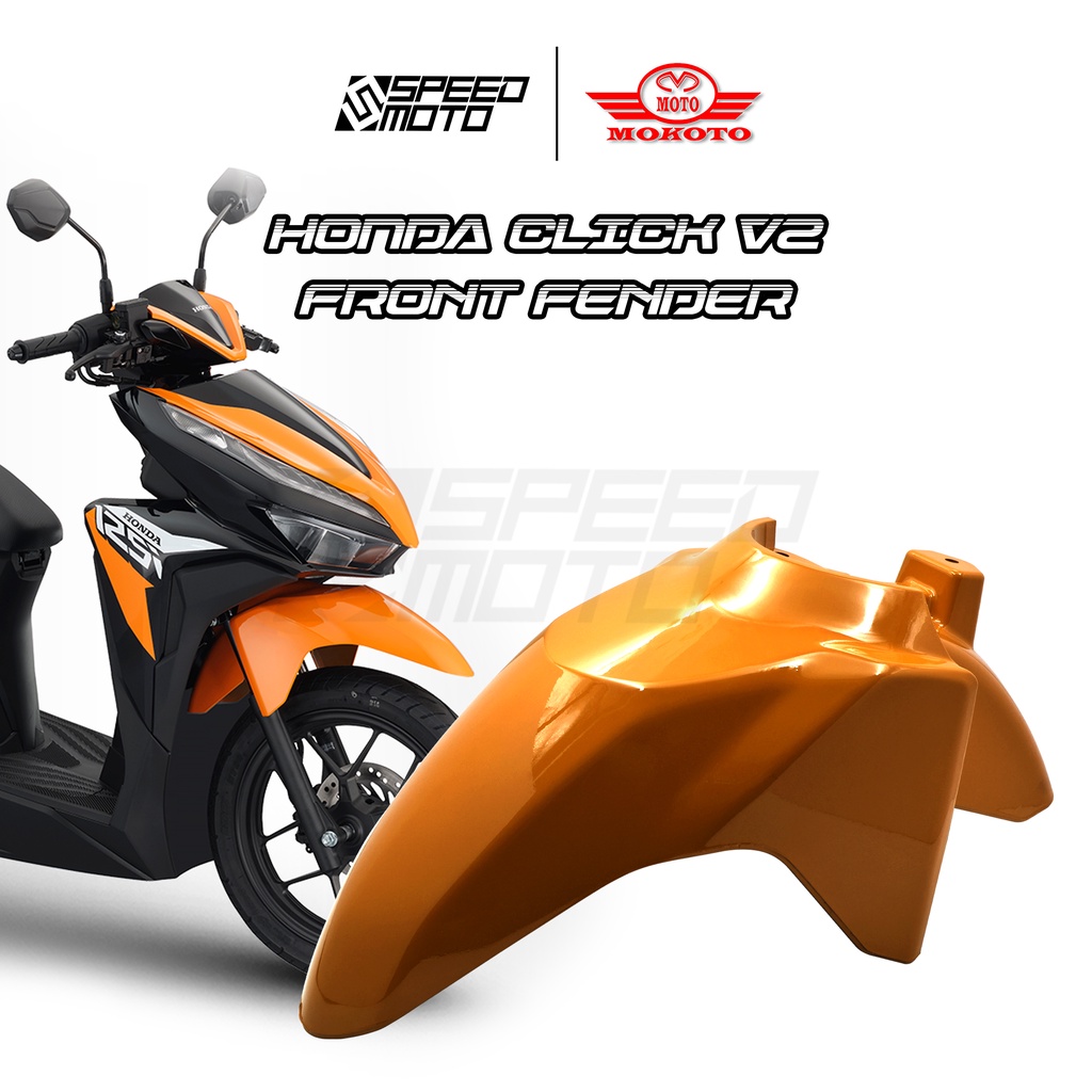 MOKOTO HONDA CLICK V2 FRONT FENDER GLOSSY AND MATTE FINISH FOR HONDA ...