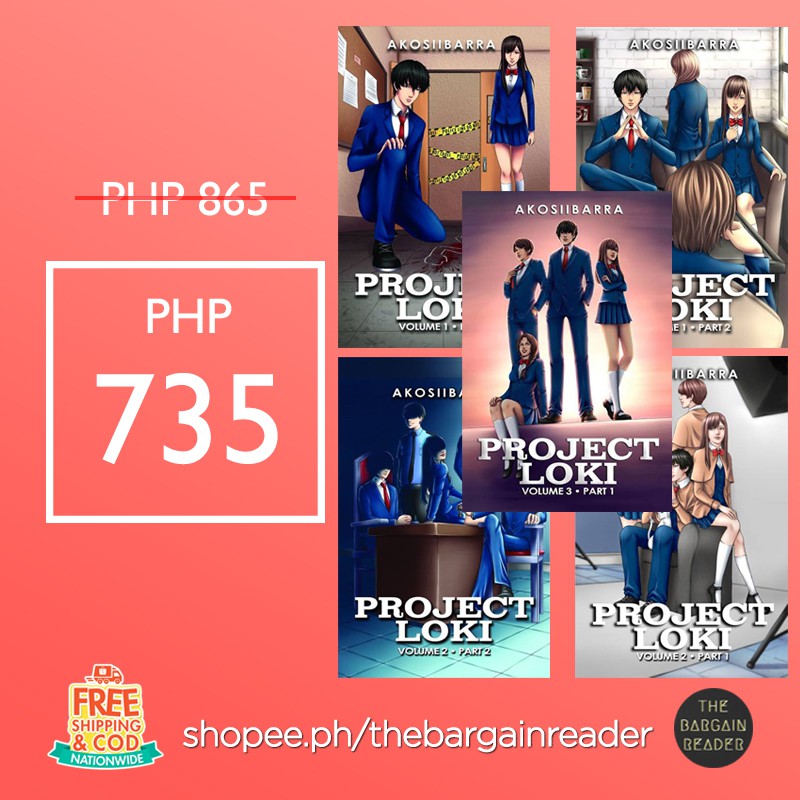 [5 BOOKS] The Project Loki Complete Bundle by AkosiIbarra | Shopee ...