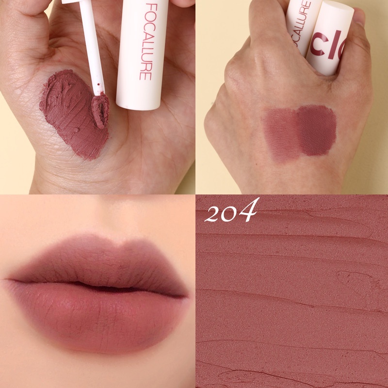 Focallure Velvet Mist Matte Lip Clay Lightweight Soft Lip Mud Lip Tint ... Focallure Velvet Mist Matte Lip Clay Lightweight Soft Lip Mud Lip Tint ...