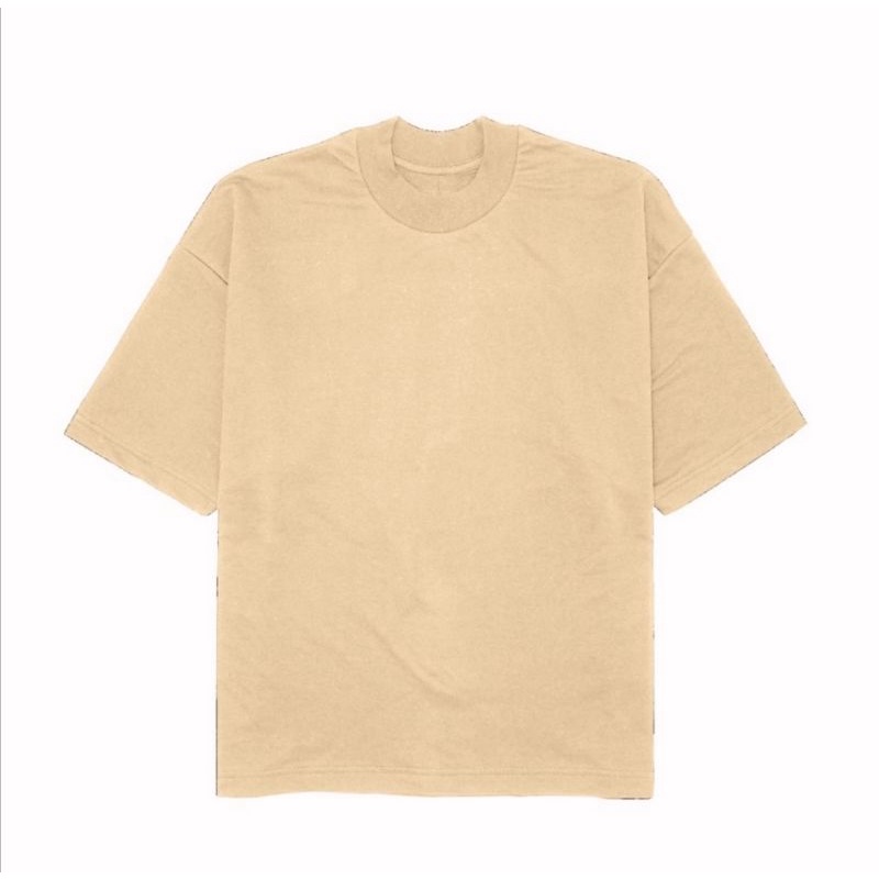 Street Smart Plain Pro Club Inspired Tee (Khaki) | Shopee Philippines