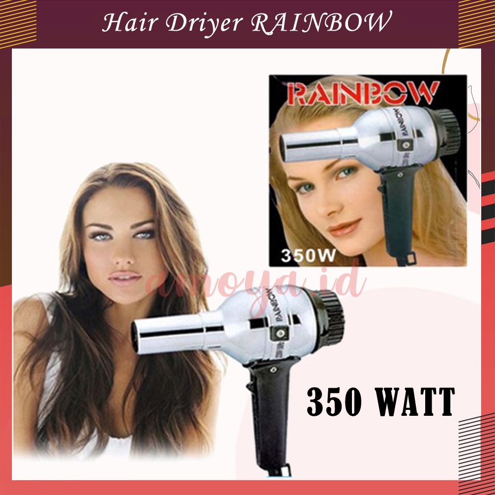 Amy| Rainbow Hair Dryer 350 Watt Hair Dryer | Shopee Philippines