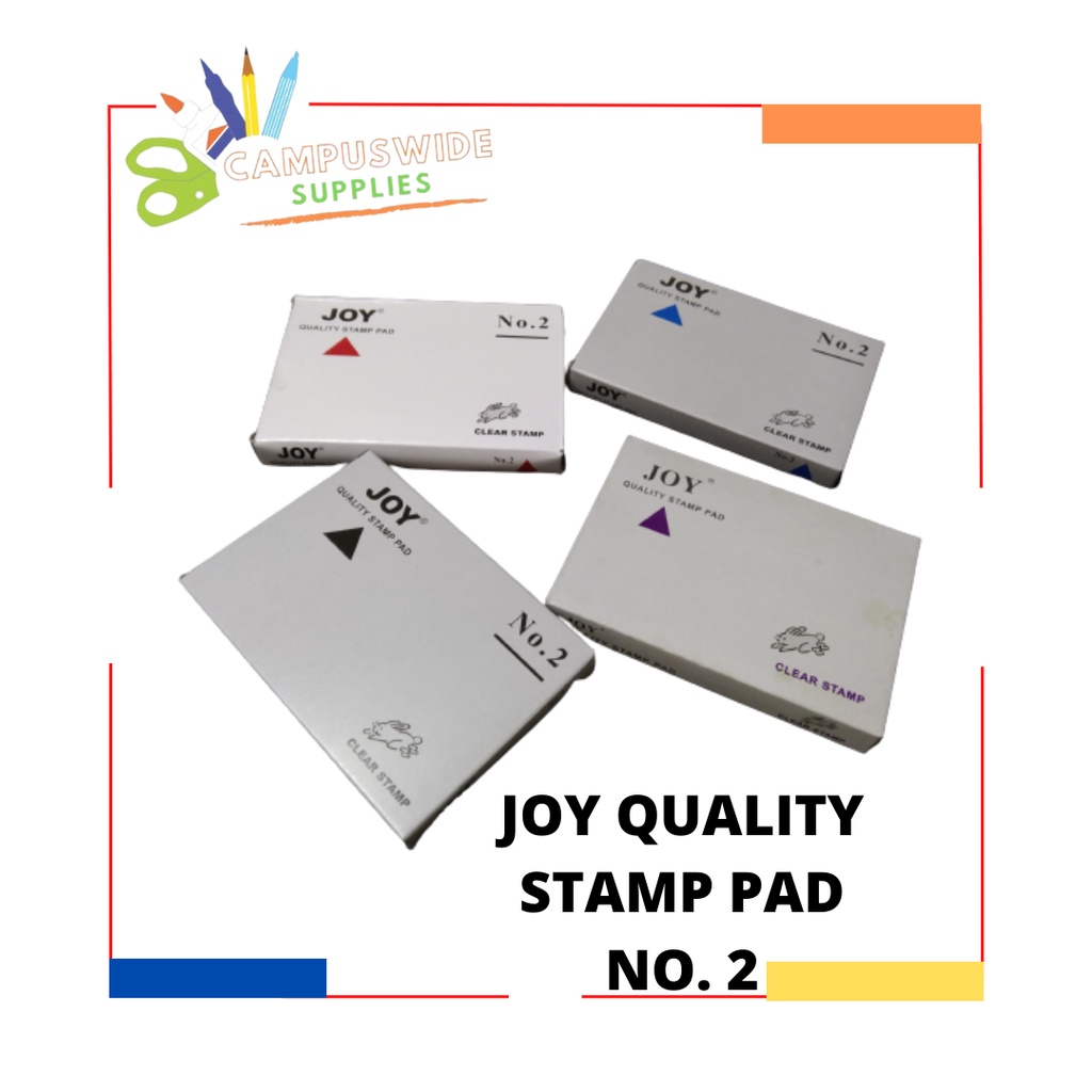 JOY Quality Stamp Pad | Shopee Philippines