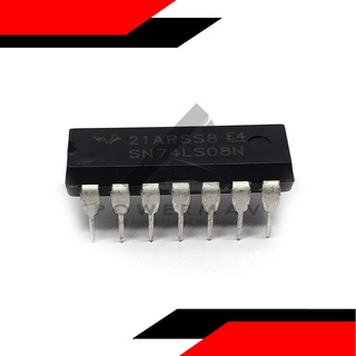 original 74ls08 AND gate dip ic dip14 sn74ls08n sn74ls08 7408 QUADRUPLE 2 INPUT AND GATE TTL ...