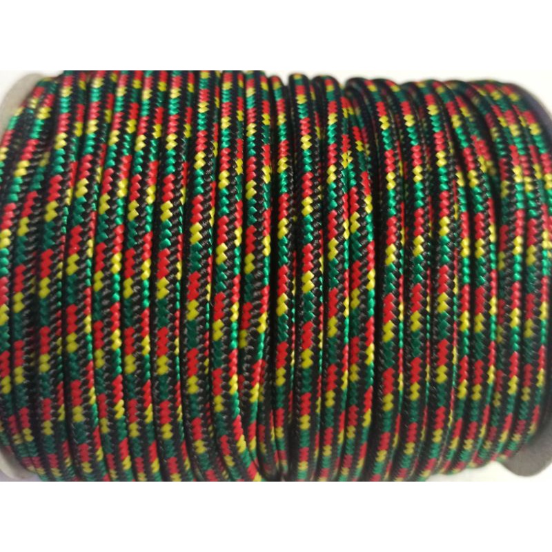 10/25 FT. RASTA COLORED PARACORD 3mm | Shopee Philippines