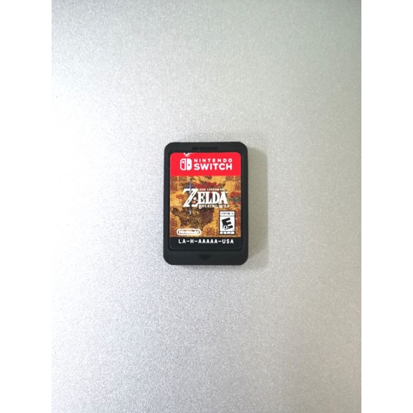 The Legend of Zelda Breath of The Wild (Cart Only) for Nintendo Switch ...