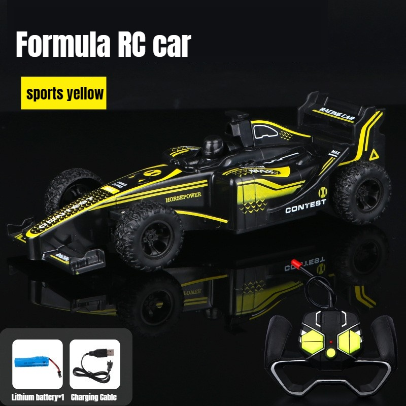 F1 formula RC remote control racing toy four-channel wireless remote ...