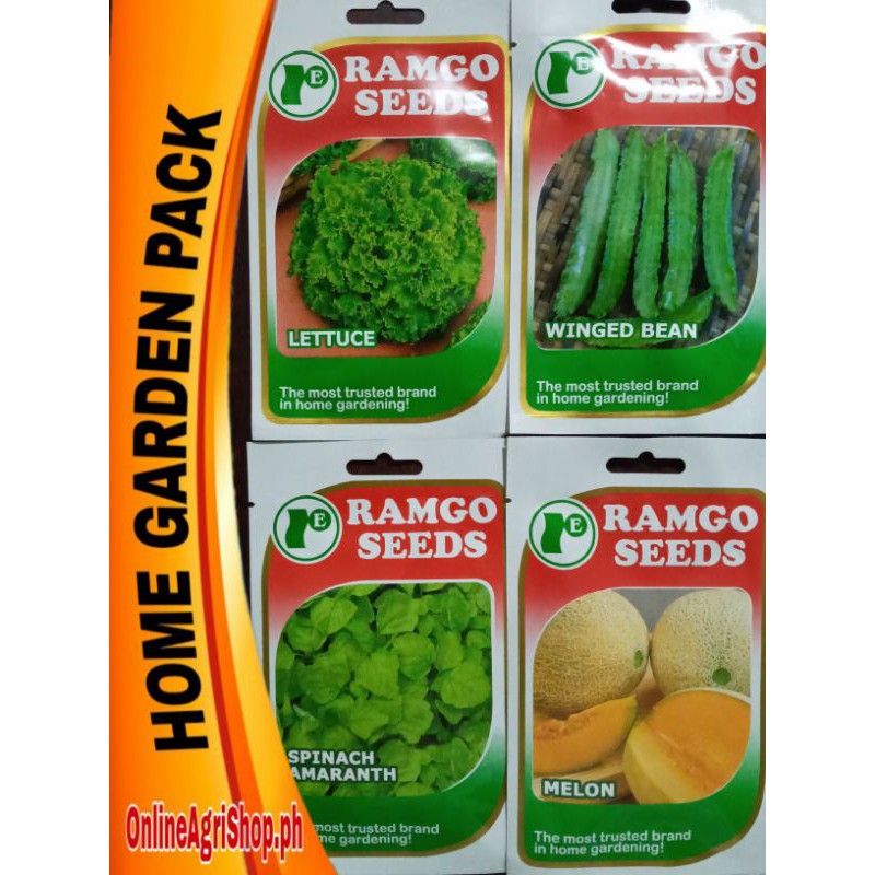 RAMGO VEGETABLE SEED PACKS ( WINGED BEAN SIGARILYAS / LOLLO BIONDA ...