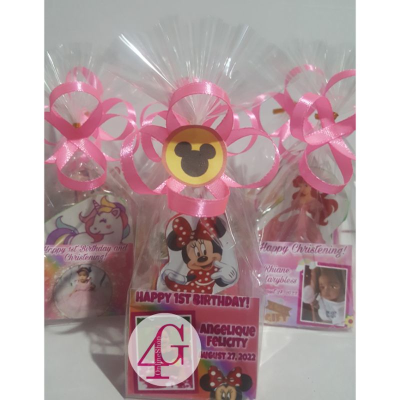 fourgs Mickey mouse / Minnie Mouse Souvenir for Christening and ...