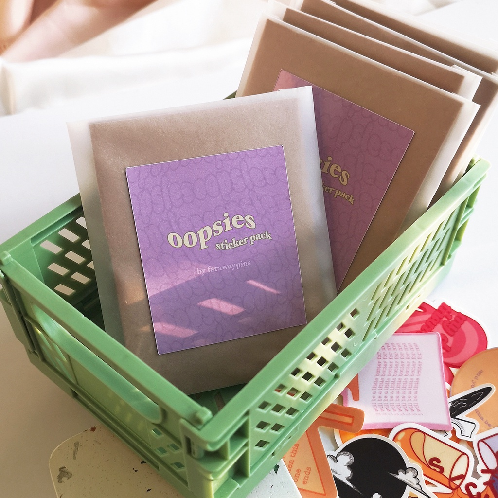 BTS Inspired Stickers - Oopsies Sticker Pack (30pcs) | Shopee Philippines