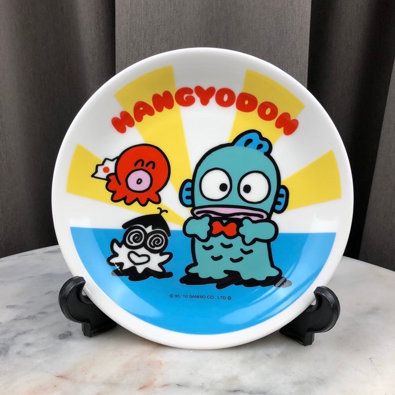 Hangyodon Pattern Plate Size 7 Second-Hand Japanese Ceramic | Shopee ...