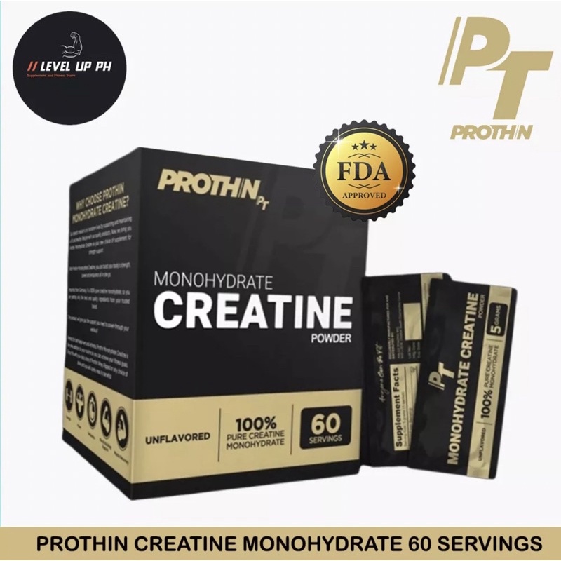 Prothin Creatine Monohydrate 10,20,30, or 60 Servings (DEC2026 EXPIRY ...