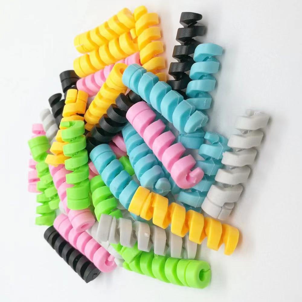 USB Charging Cable Protector Organizer Compatible For iPh Phone Charger ...