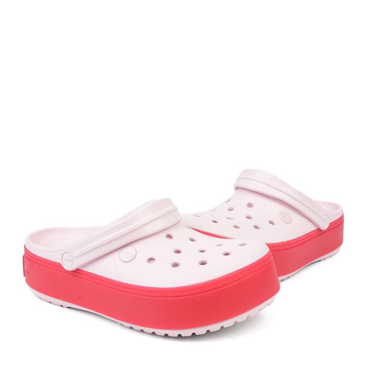 Crocs Women's Shoes Higher Thick-soled Flat-soled Sandals Beach ...