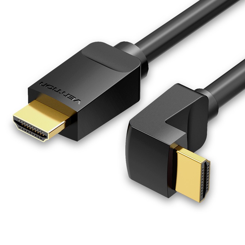 Vention HDMI Cable Right Angle 90 Degree Elbow HDMI 2.0 Cable 4K Ultra ...