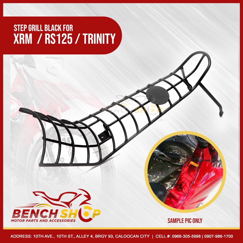 Step Grill for XRM - Rs125 - Trinity - Motard carb and Fi | Shopee ...