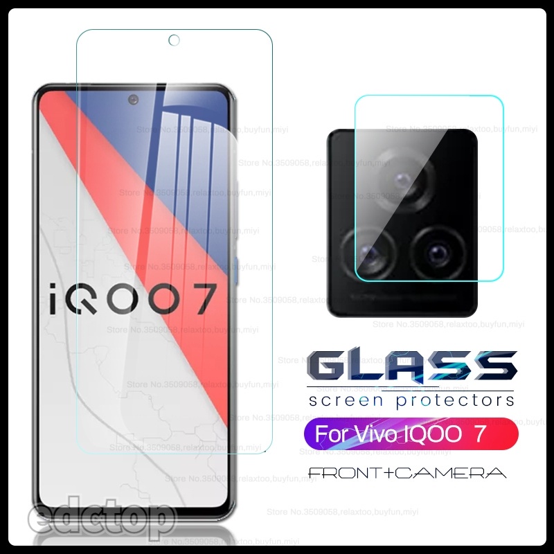 Vivo iqoo7 vovi iqoo 7 v2049a 2021 6.62''camera protective glass touch display screen protector ...