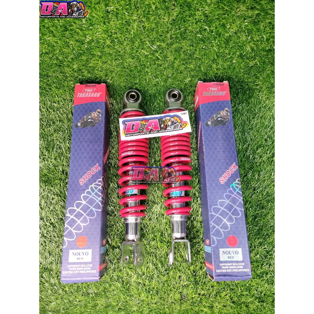 TAKASAGO REAR SHOCK 275mm NMAX / AEROX / NOUVO / AIR BLADE / PCX 160-150 | Shopee Philippines