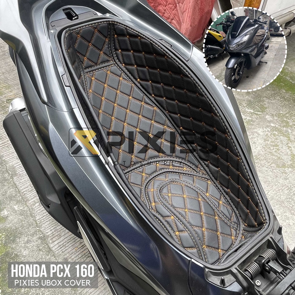 HONDA PCX 160 PIXIES UBOX SEAT COMPARTMENT COVER | Shopee Philippines
