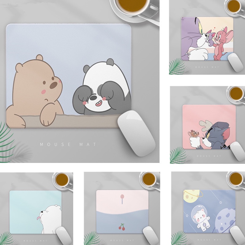 Cute Cartoon Mouse Pad Small Size Girls Creative Desk Mousepad Portable ...