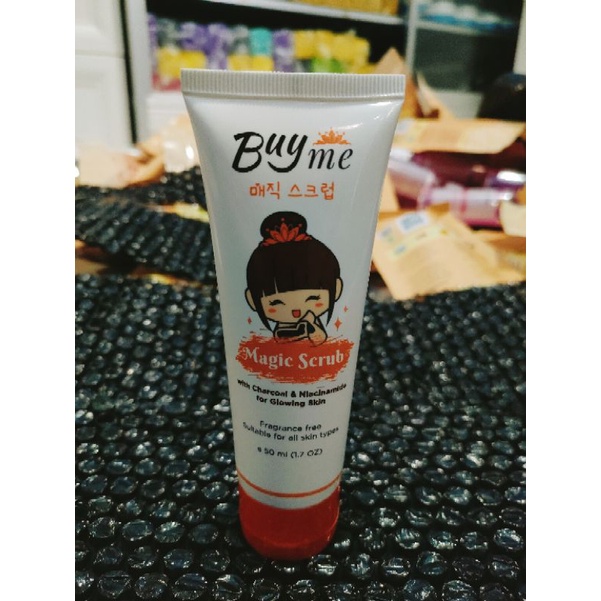 Magic SCRUB TUBE BUYME / VIRAL SCRUB For Advanced + Body | Shopee ...
