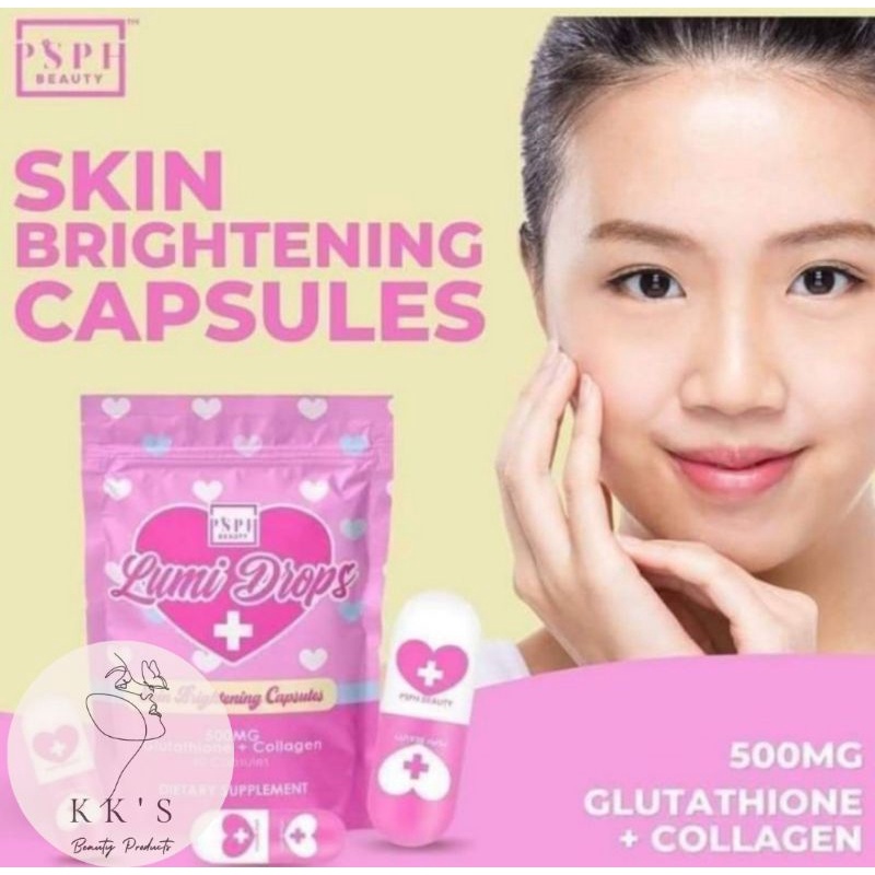 PSPH's Lumi Drops (Glutathione+ Collagen 500MG) | Shopee Philippines