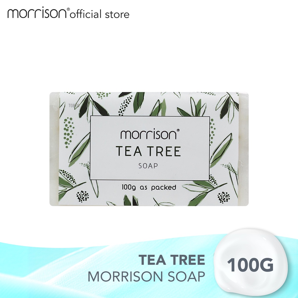Morrison Tea Tree Soap 100g | Shopee Philippines
