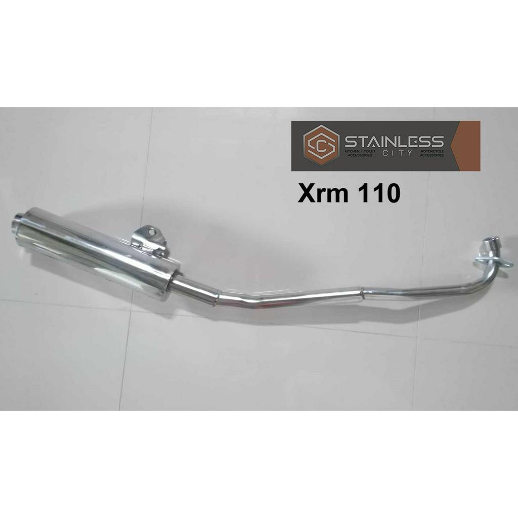 Xrm 110 Stainless Chicken pipe | Shopee Philippines