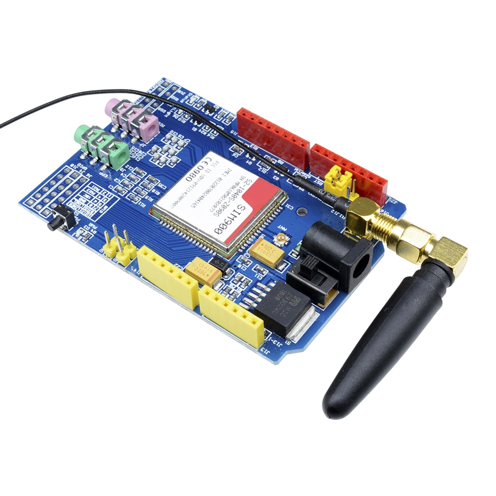 Pcbfun Sim900 850/900/1800/1900 Mhz Gprs/Gsm Development Board Module ...