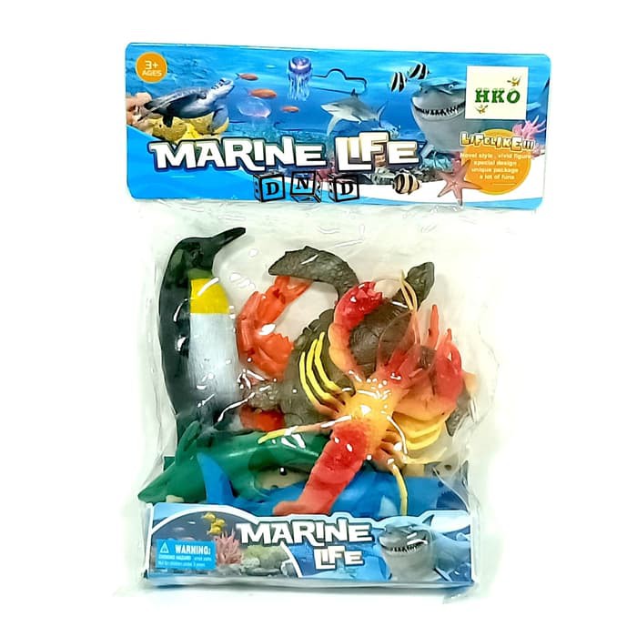 Educational Toys for Children - Marine Life Figures Sea Creatures ...