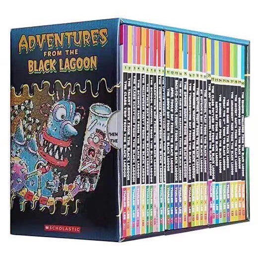 !! the Adventures from the Black Lagoon Series Book | Shopee Philippines