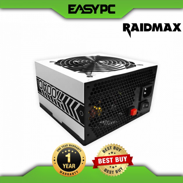 Raidmax RX-700AC 700 Watts (700W) 80+ Power Supply Bronze,AF Series ...