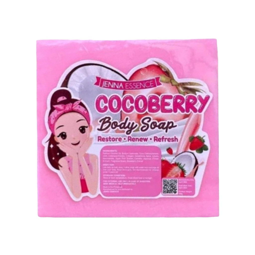 Cocoberry Whitening Soap Trial Pack by Jenna Essence | Shopee Philippines