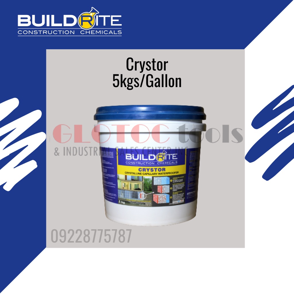BUILDRITE CRYSTOR 5kgs(Gallon) | Shopee Philippines