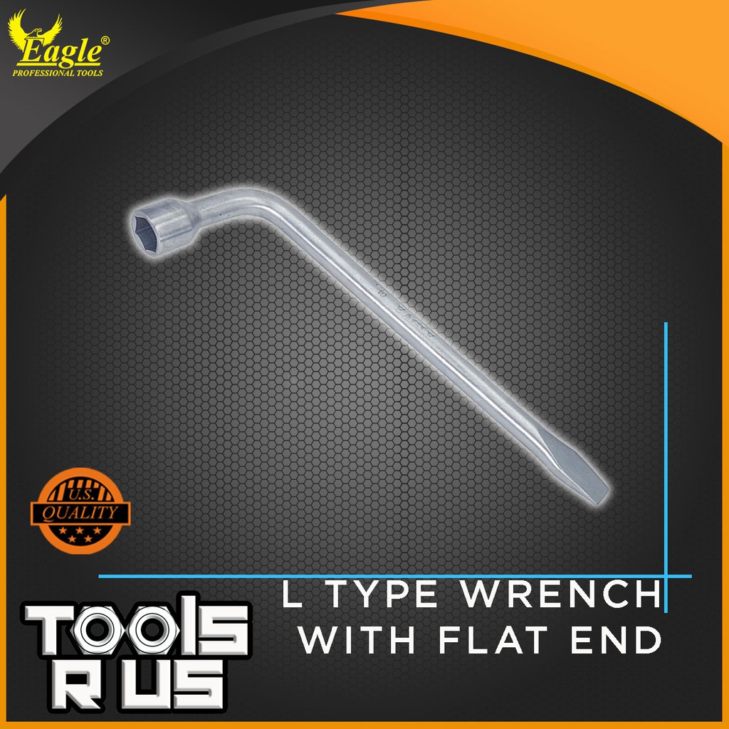 Eagle L-Type Wrench Car Wheel Lug Nut Wrench Hex Key Socket Spanner ...