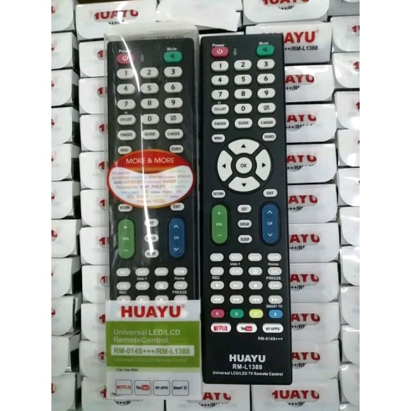 Huayu RM-L1388 Universal LED/LCD Remote Control | Shopee Philippines