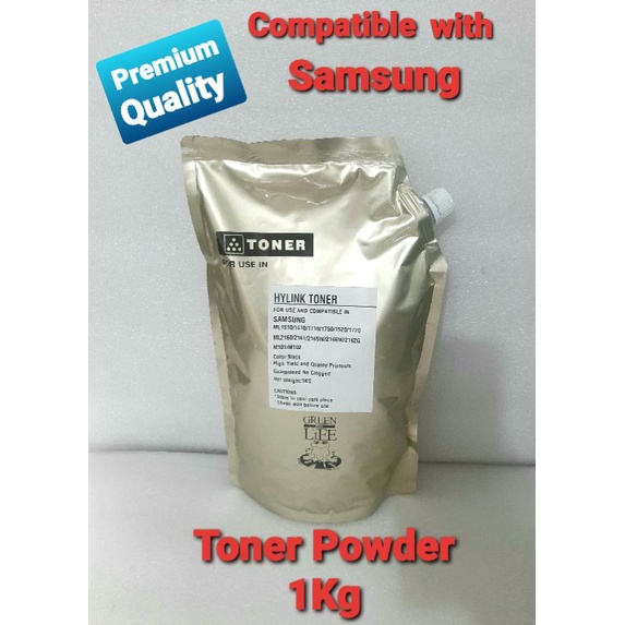 Samsung Toner Powder Refill Black Compatible 1kg | Shopee Philippines