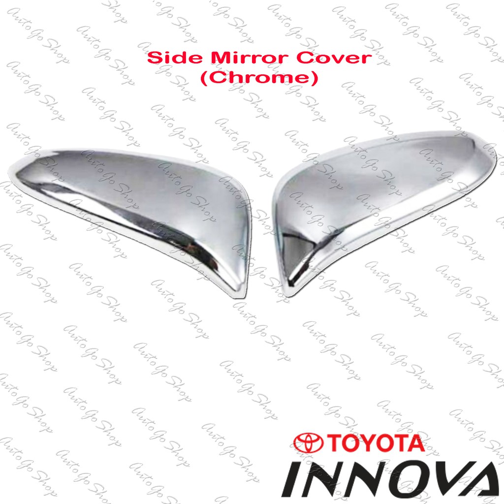 Toyota Innova 2016- 2022 Side Mirror Cover (Chrome) | Shopee Philippines