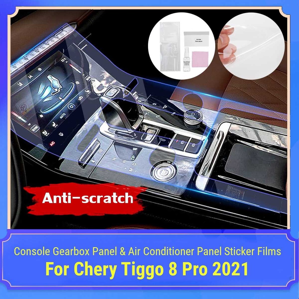 Car Console Gearbox Sticker For Chery Tiggo 8 Pro 2021 Panel Film Salon ...