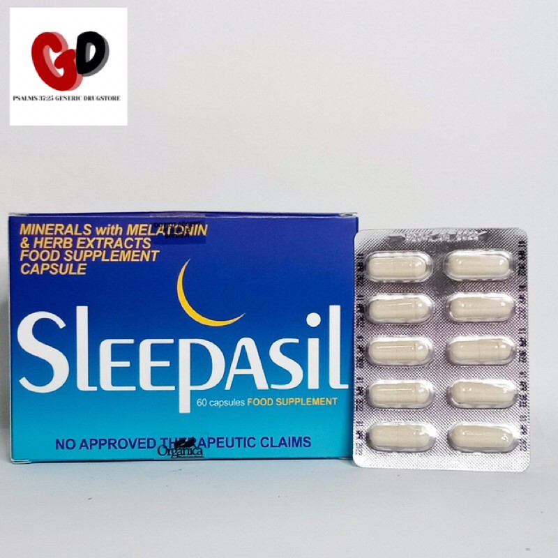 Sleepasil (10pieces) (Minerals with Melatonin & Herb Extracts Food ...