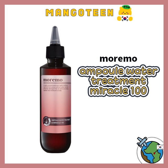 MOREMO ampoule water treatment miracle 100 (200ml) | Shopee Philippines