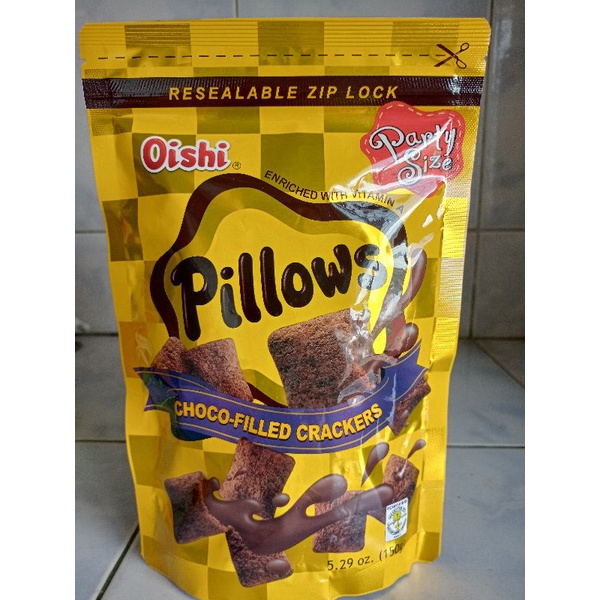 PILLOWS (Choco-filled Crackers) 150g | Shopee Philippines