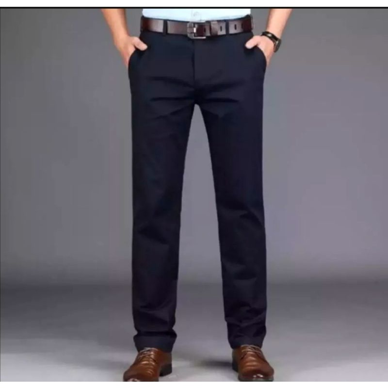 Straight Cut Slacks for Men Office and Formal Attire ( 28-40) | Shopee ...