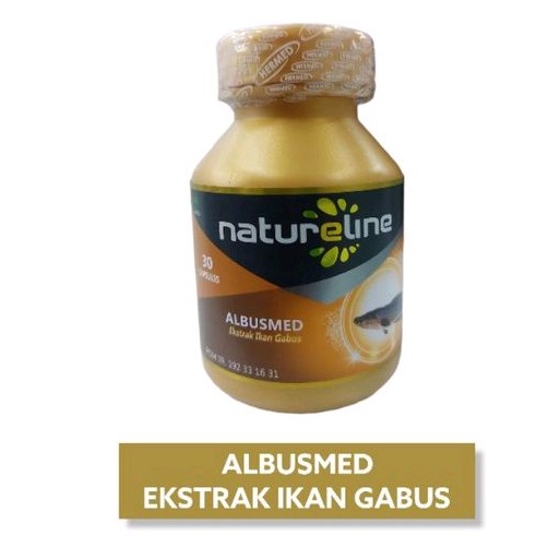 Natureline ALBUSMED Contains 30 Capsules (Corchite Fish Extract ...