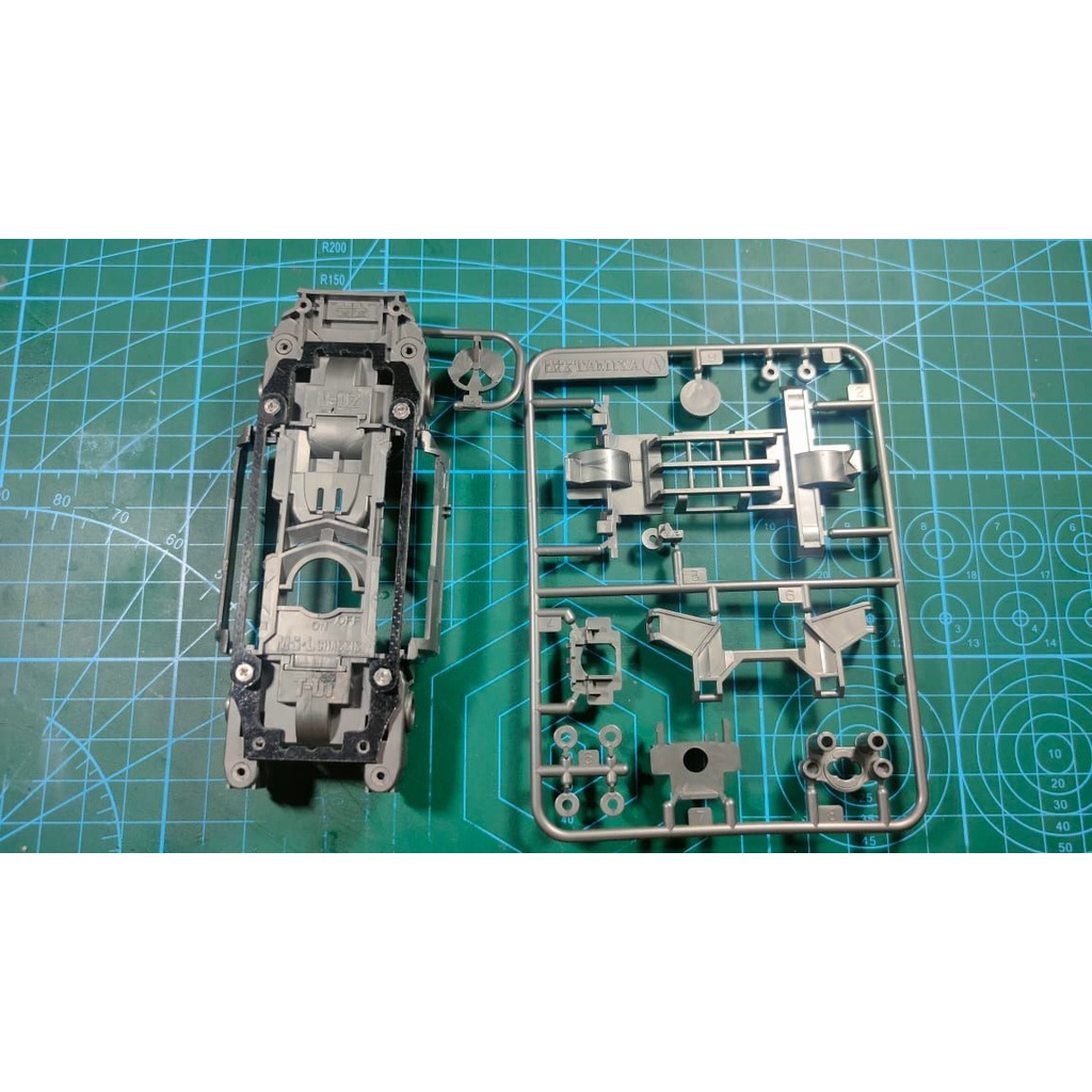 Tamiya MS Chassis with Suspension and Underplate | Shopee Philippines