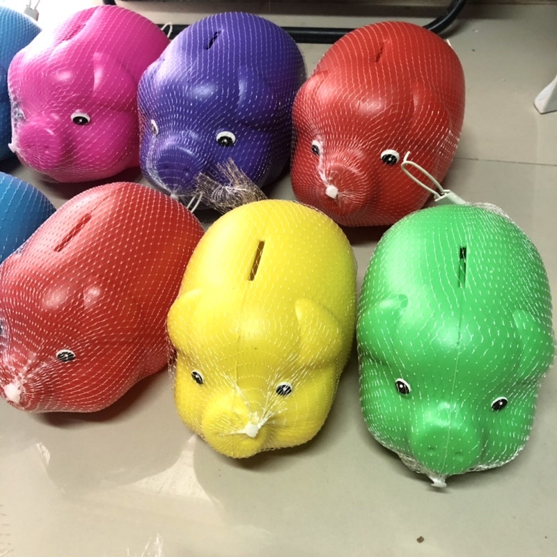 UD Plastic Piggy Coin Bank Coin Bank Alcancia Alkansya Laruan | Shopee ...