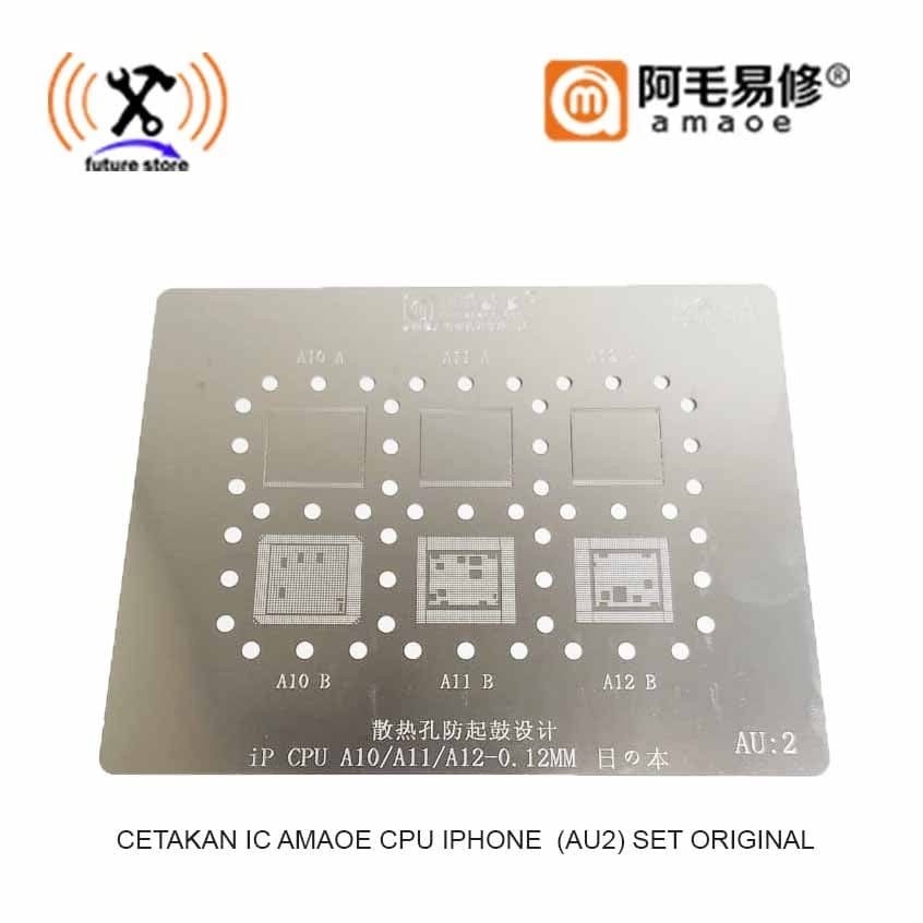 Mold AMAOE AU:2 IP CPU A10 / A11 / A12-0.12MM ORIGINAL Japanese ...