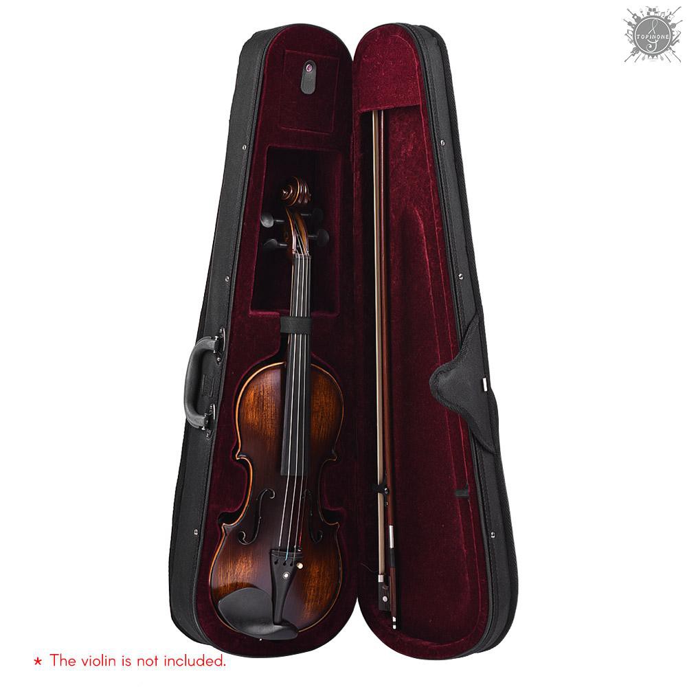 COD♥ (Only case!!)Professional 4/4 Full Size Violin Triangle Shape Case ...
