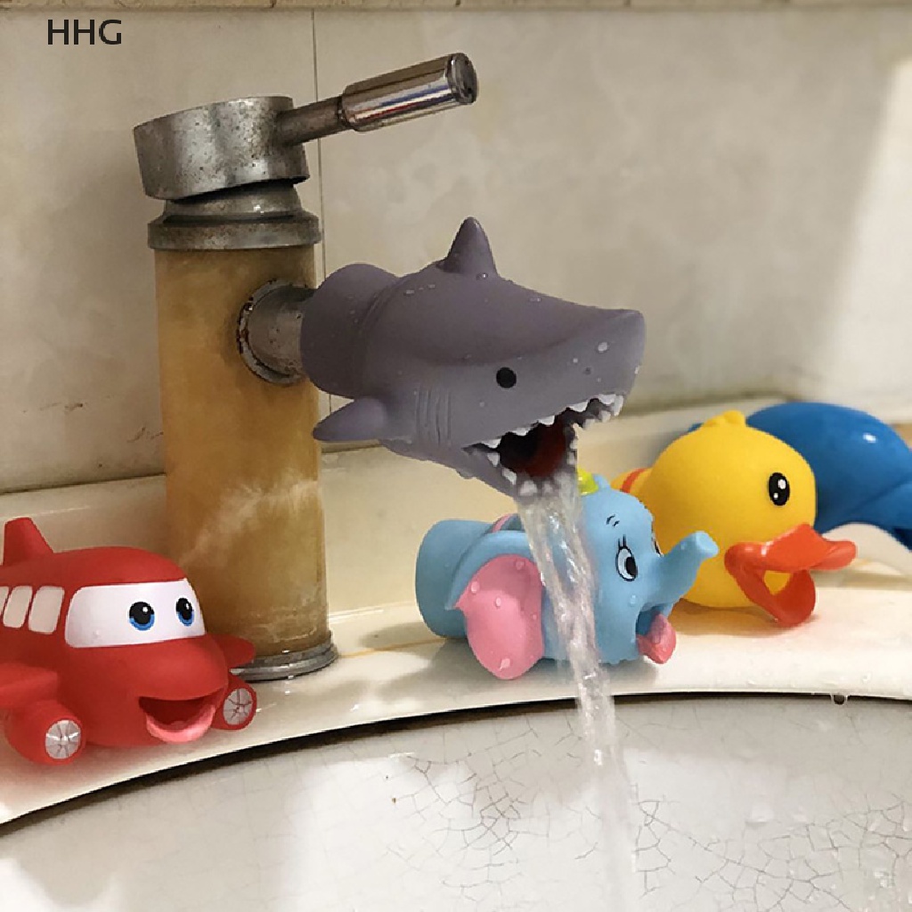 HHG Faucet Extender Cute Animal Faucet Extender Children Help Washing ...