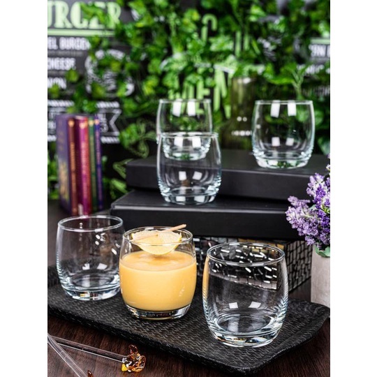 Deli Glassware Drinking Set (6pcs) (290ml ES1132)/(315ml ES5302 ...